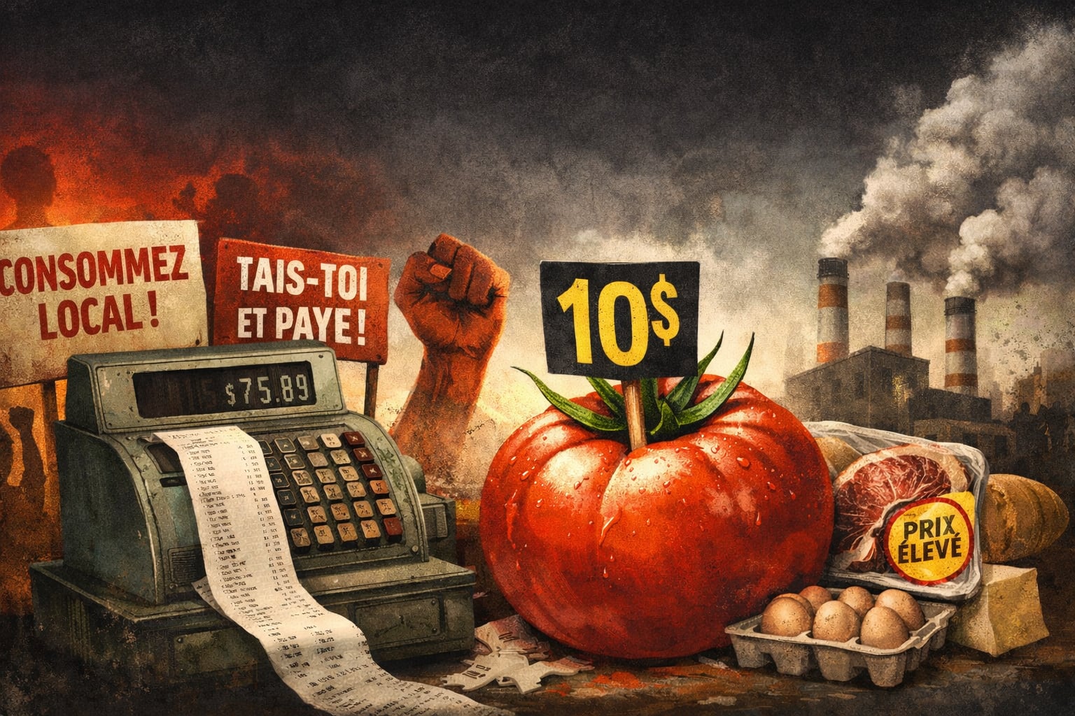 Lessard-Therrien Découvre Que Manger, C’est De Droite – PiluleRouge.ca